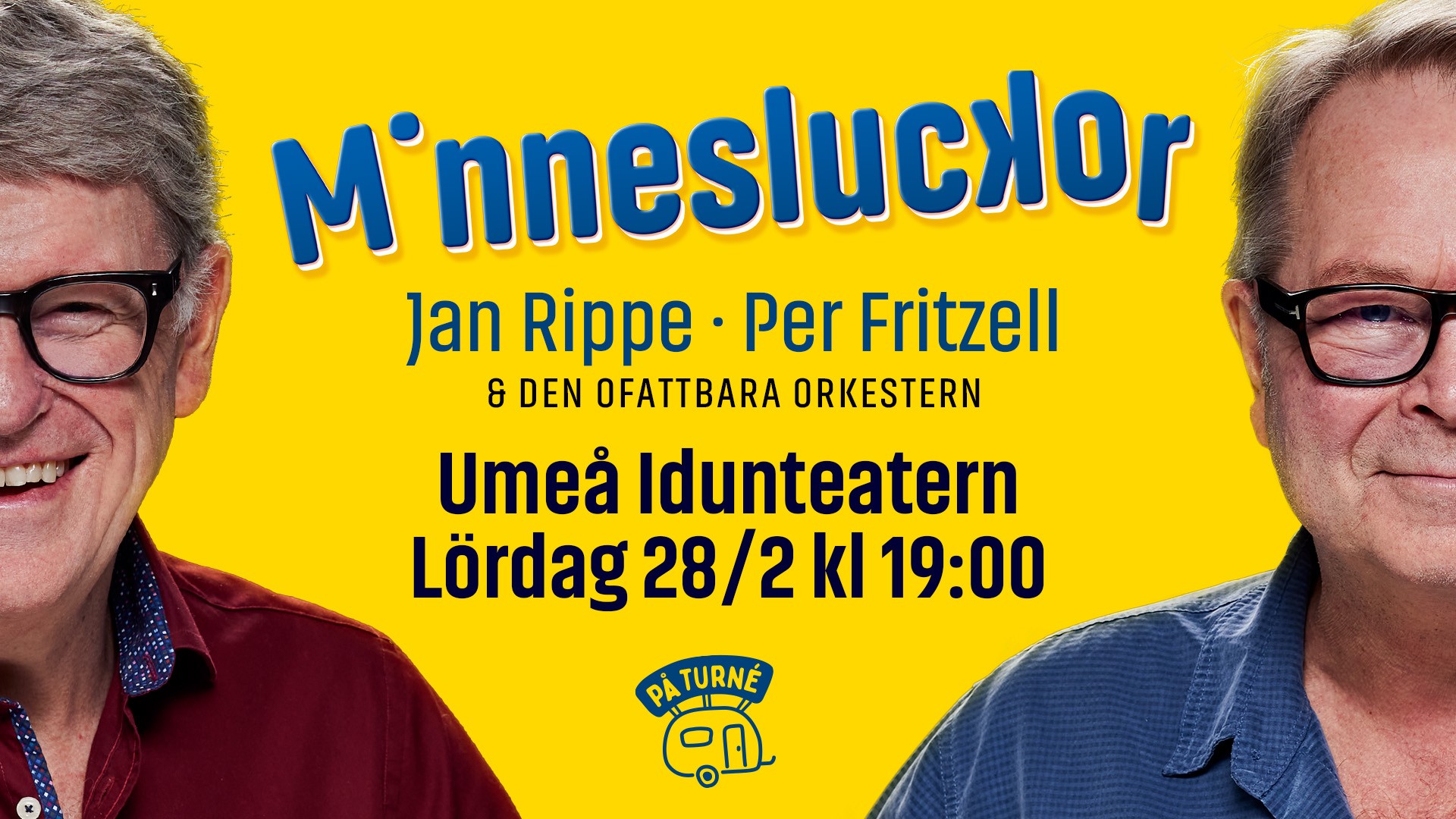 Jan Rippe och Per Fritzell i Umeå - Oravais Trafik